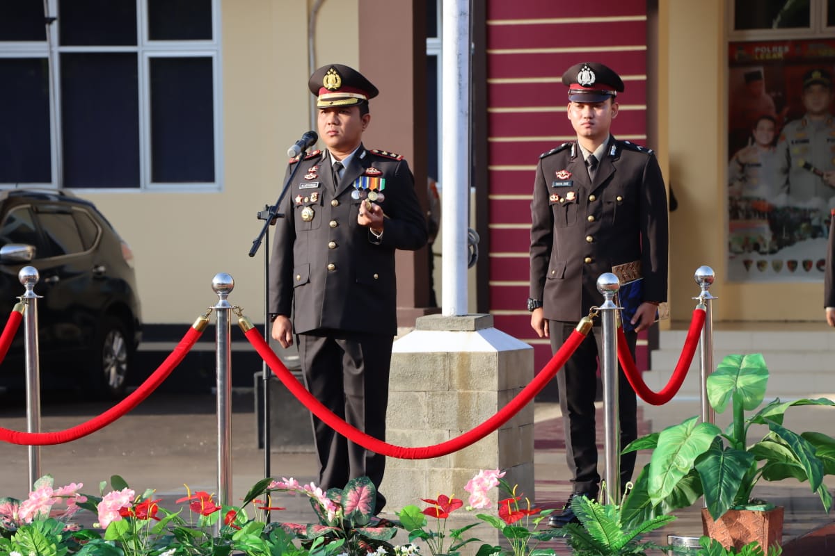 Polres Lebak Gelar Upacara Peringatan Hari Kelahiran Pancasila Tahun ...