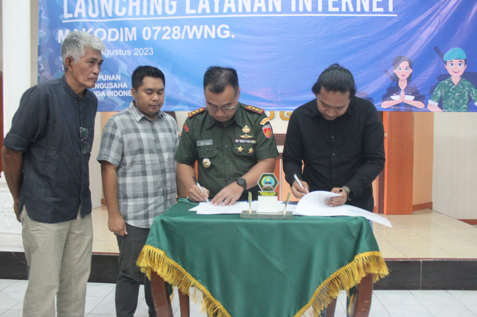 Dukung Kelancaran Jaringan Internet Kodim Wonogiri Gandeng PT Mamura ... Dukung Kelancaran Jaringan Internet Kodim Wonogiri Gandeng PT Mamura ...