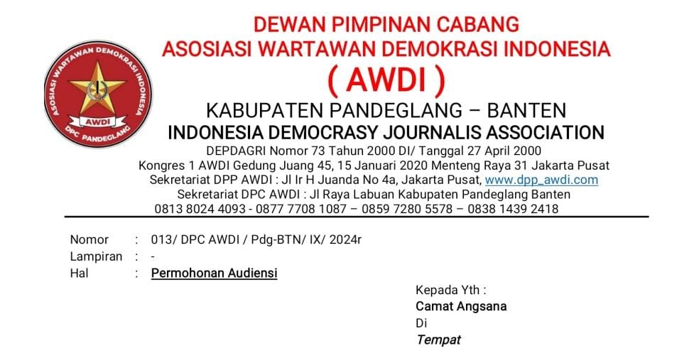 AWDI Hadir, Kepala Desa di Kecamatan Angsana Mangkir Dalam Jadwal ...